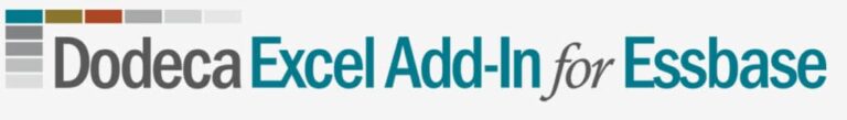 Dodeca Excel Add-In for Essbase | Essbase Add-In | Applied OLAP